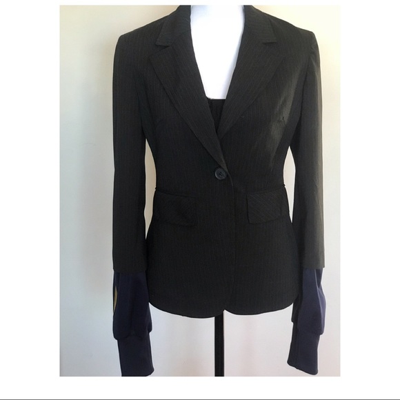 Fornarina | Jackets & Coats | Fornarina Classic Black Blazer With ...